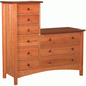 Up to 33% Off Arts & Crafts Chesser | Solid Wood Amish Furniture