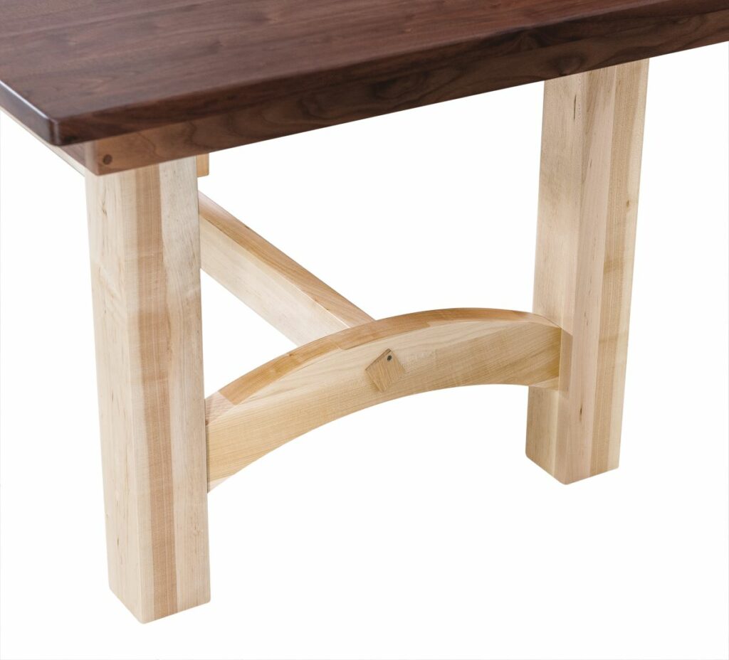 Up to 33% Off Amish Pictured Rock Trestle Table - Amish Outlet Store