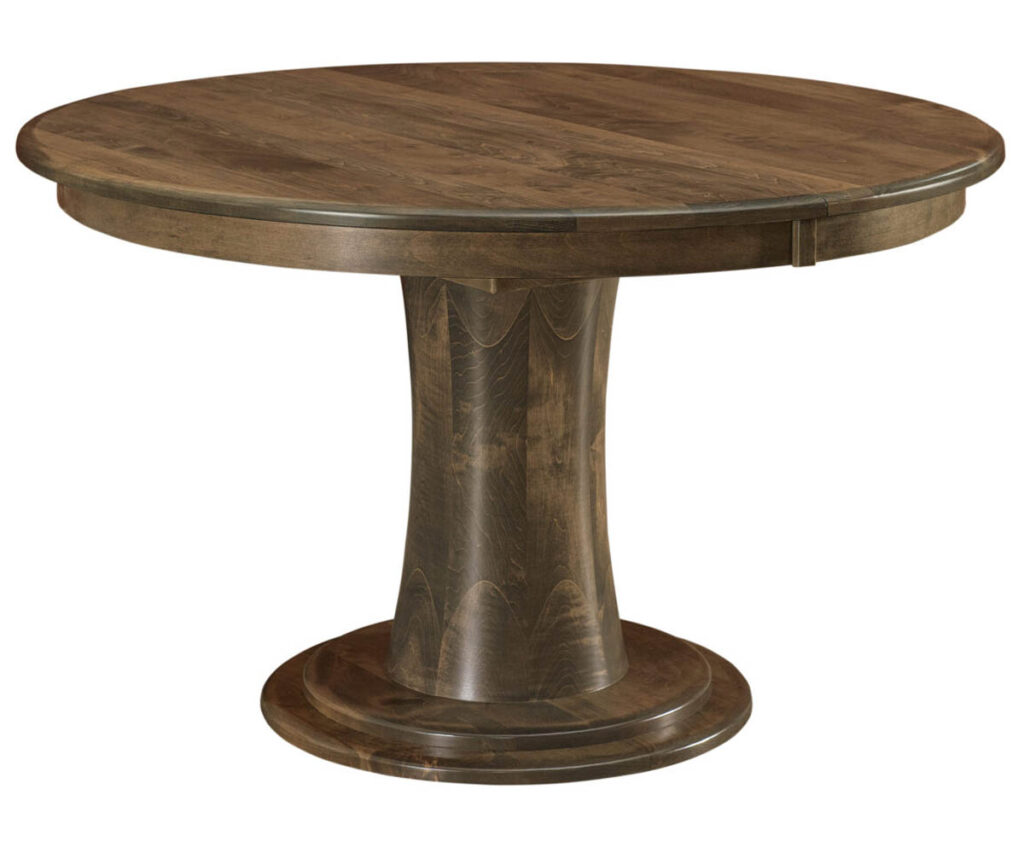 Amish Furniture Collections: Amish Single Base Tables - Amish Outlet Store